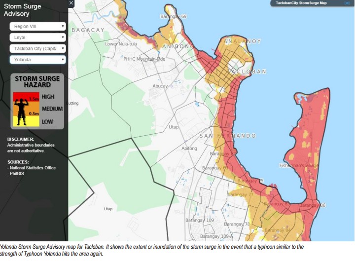 Project NOAH is official map for Yolanda rehab Project NOAH is official map for Yolanda rehab